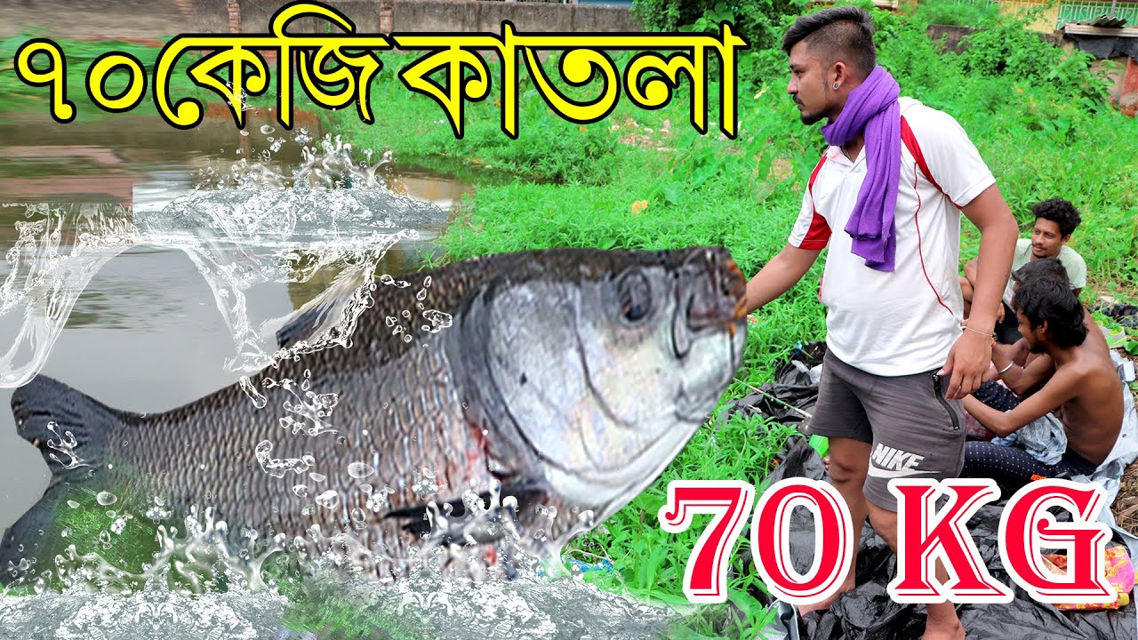 70 KG RUI KATLA BY WHEEL|| AMAZING VIDEO|| FISH CATCH - YouTube