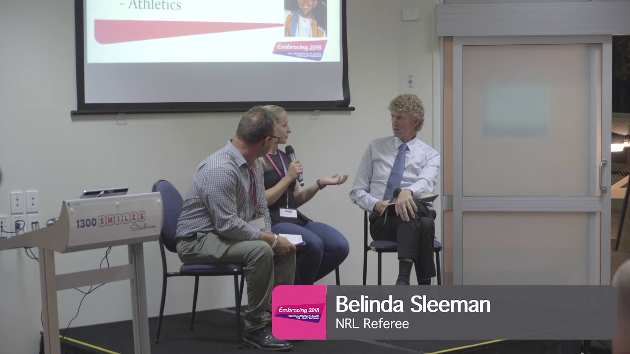Sports Officiating Forums - Townsville - Panel Discussion 2 - YouTube
