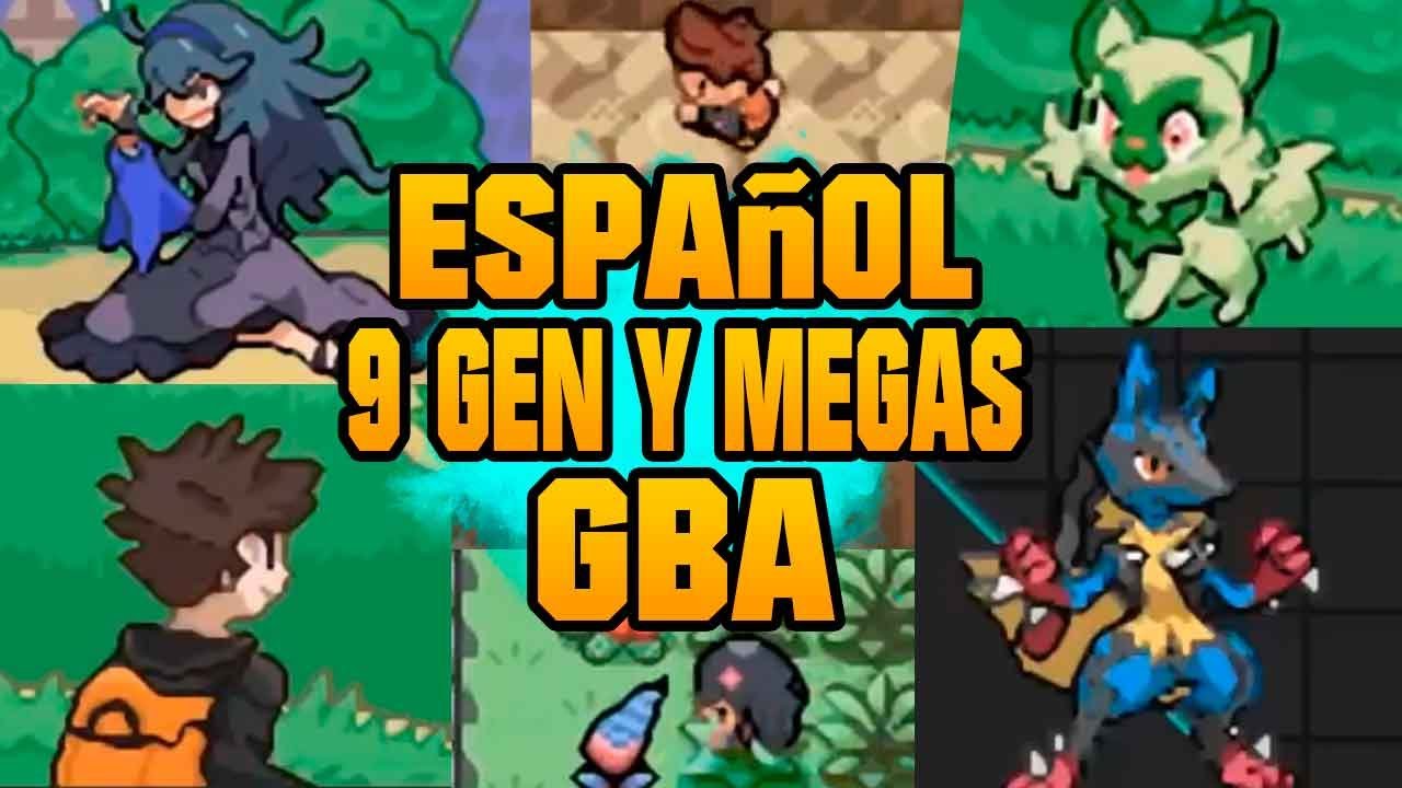 MEJOR HACK ROM GBA en ESPAÑOL ⚡️COMPLETO, MEGAS Y 9 GEN⚡️ Pokémon ...
