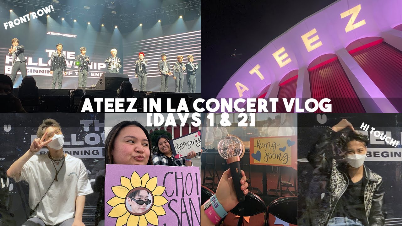 THE ULTIMATE ATEEZ CONCERT EXPERIENCE | FRONT ROW, SOUNDCHECK & VIP HI ...