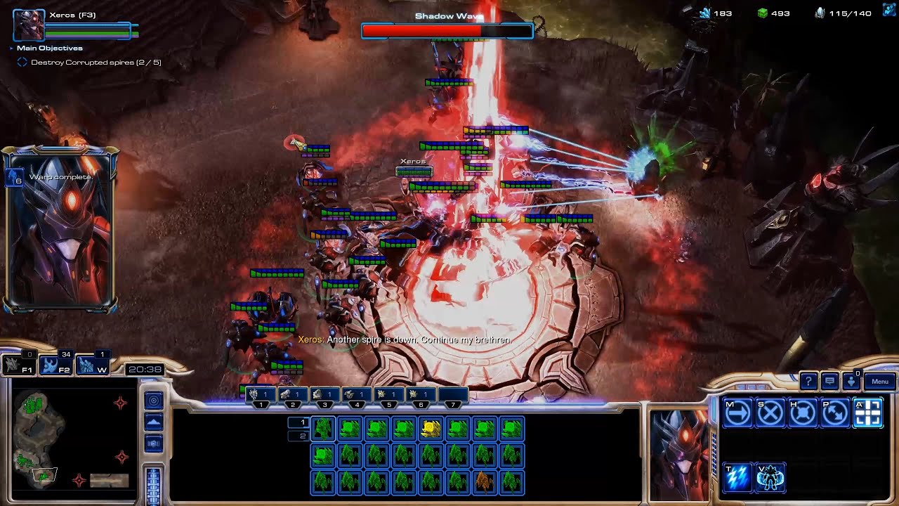 StarCraft II: Vortex of the Void Prologue - Shattered Void Campaign ...