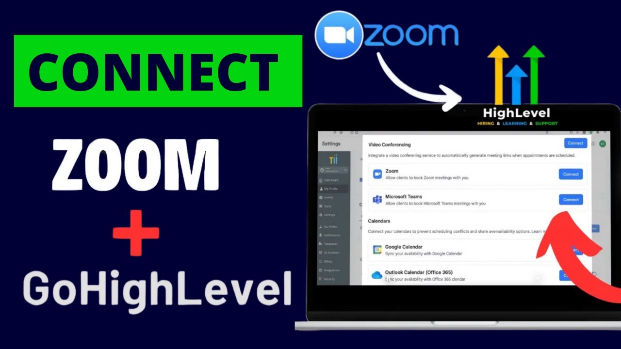 How To Connect Zoom To Go High Level Calendar | GoHighLevel Zoom Setup ...