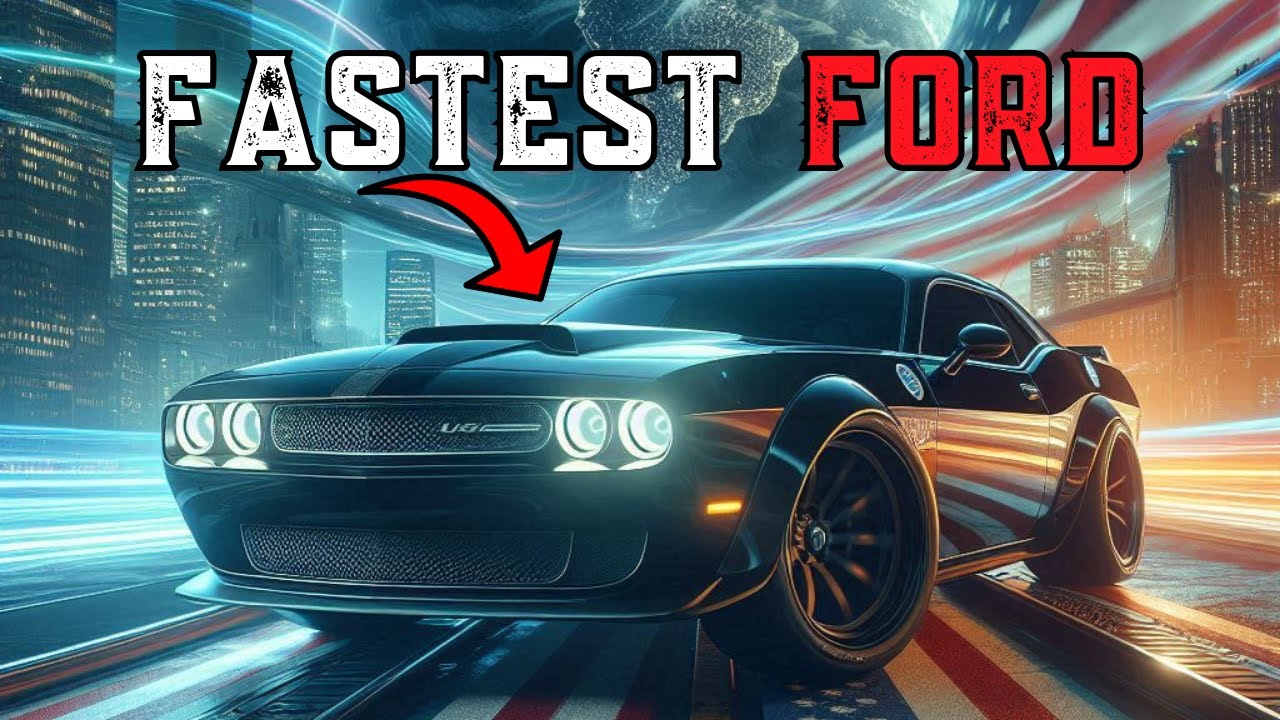 Top 5 Fastest FORD Muscle Cars of All Time | Unbelievable Speed & Power ...