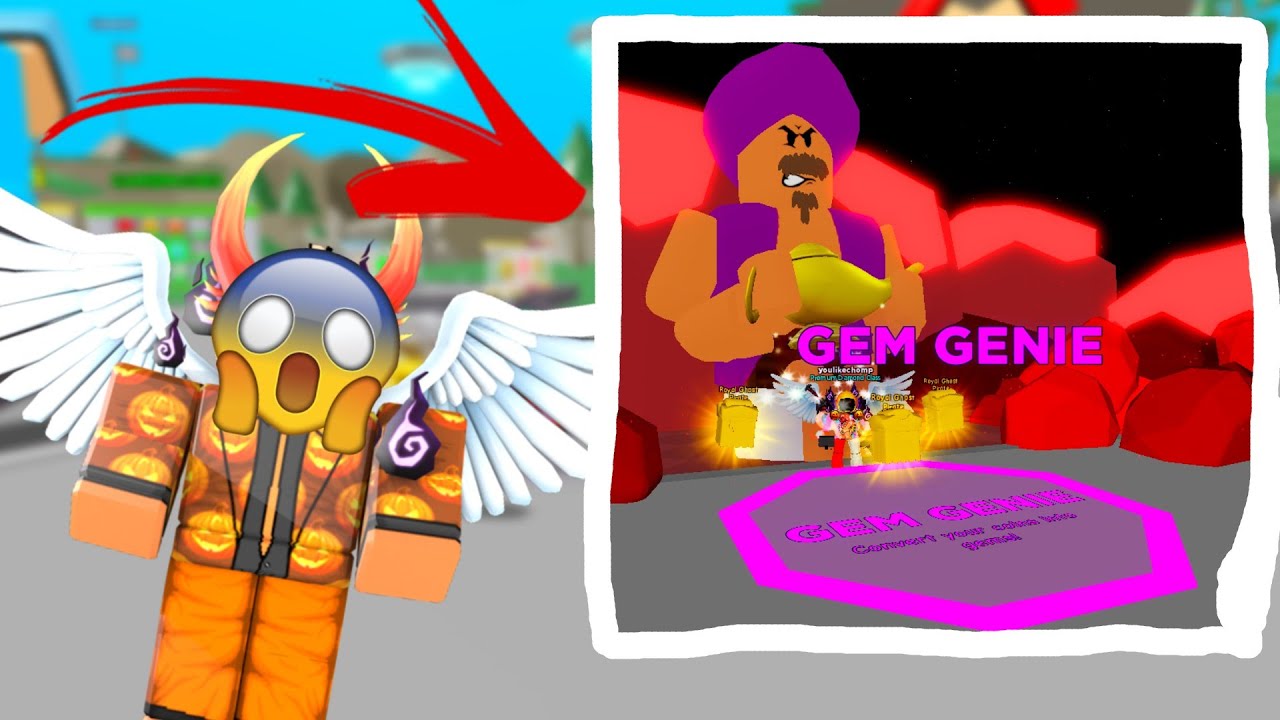 🚨😱*NEW* CHAMPION SIMULATOR UPDATE! GEM GENIE!?!😱 | ROBLOX😱🚨 - YouTube