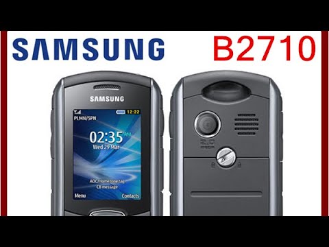 unlok samsung b2710 z3x - YouTube