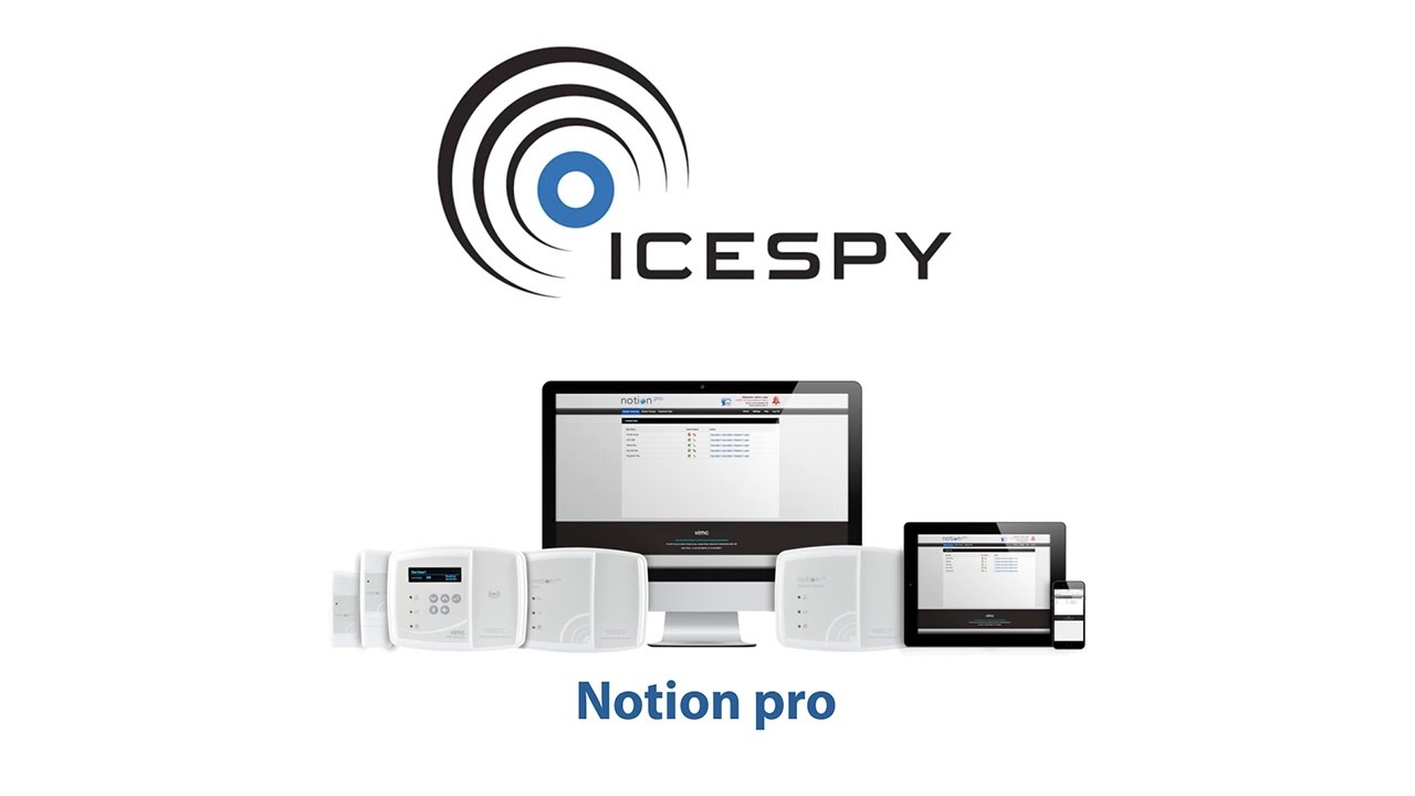 IceSpy Notion Pro - Draadloos (temperatuur)registratiesysteem - YouTube