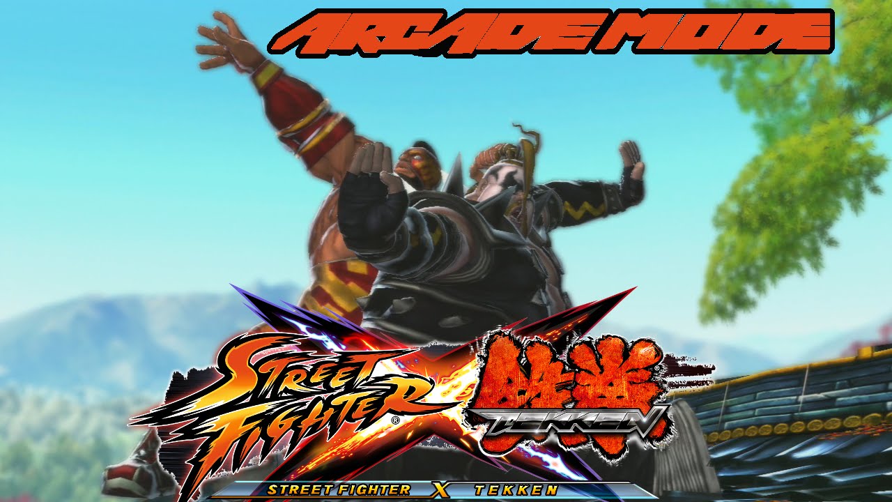 Street Fighter X Tekken Arcade Mode with Zangief & Rufus - YouTube