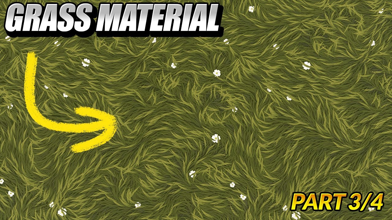 Stylized Grass Material Inside Substance Designer 3/4 - YouTube