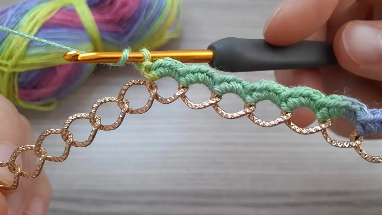 Crochet Love: Easy Chain Ring Stitch Ideas! 🔗 | Simple & Stylish ...