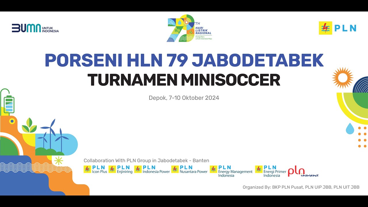 MINI SOCCER HLN 79 : PLN NUSANTARA POWER vs PLN E - YouTube