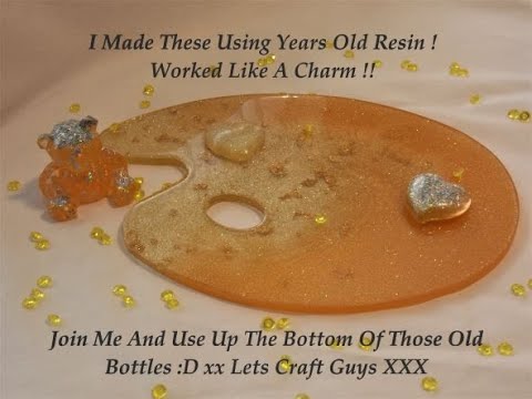 How To Use Up That Old Bottle Of Yellow Epoxy Resin Including Those ...