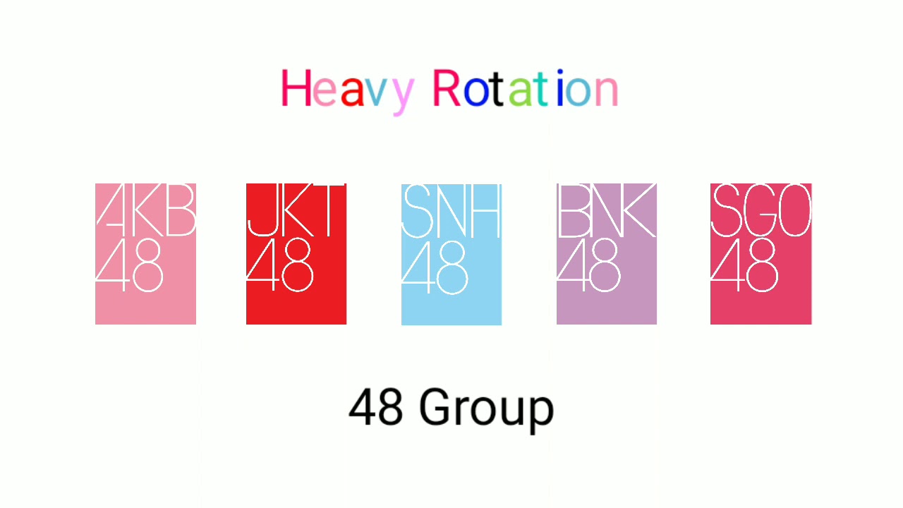 [Mix] Heavy Rotation/AKB48 JKT48 SNH48 BNK48 SGO48 - Lyrics - YouTube