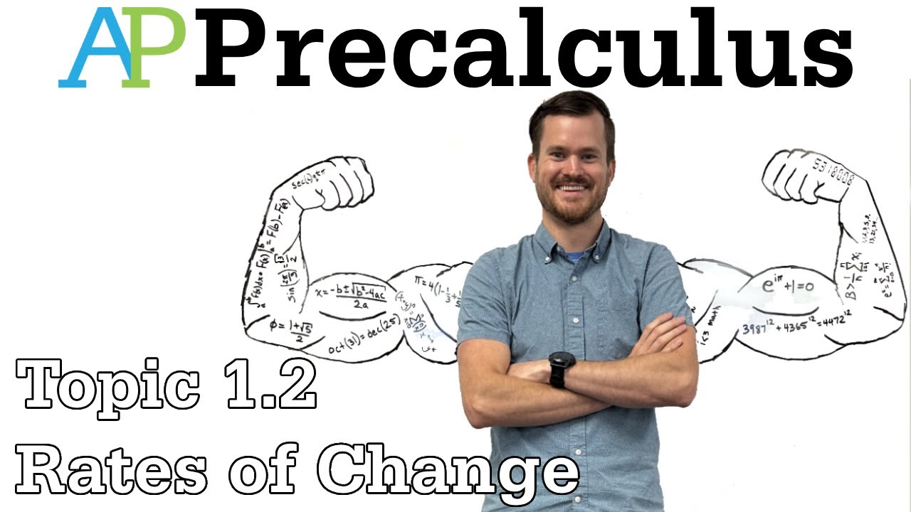 AP Precalculus Notes (Topic 1.2) Rates of Change (Old - 2024) - YouTube