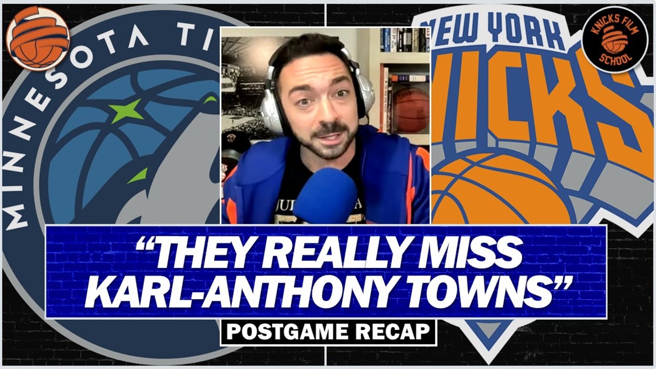 POSTGAME RECAP | Knicks vs T wolves | Macri Monologue - YouTube