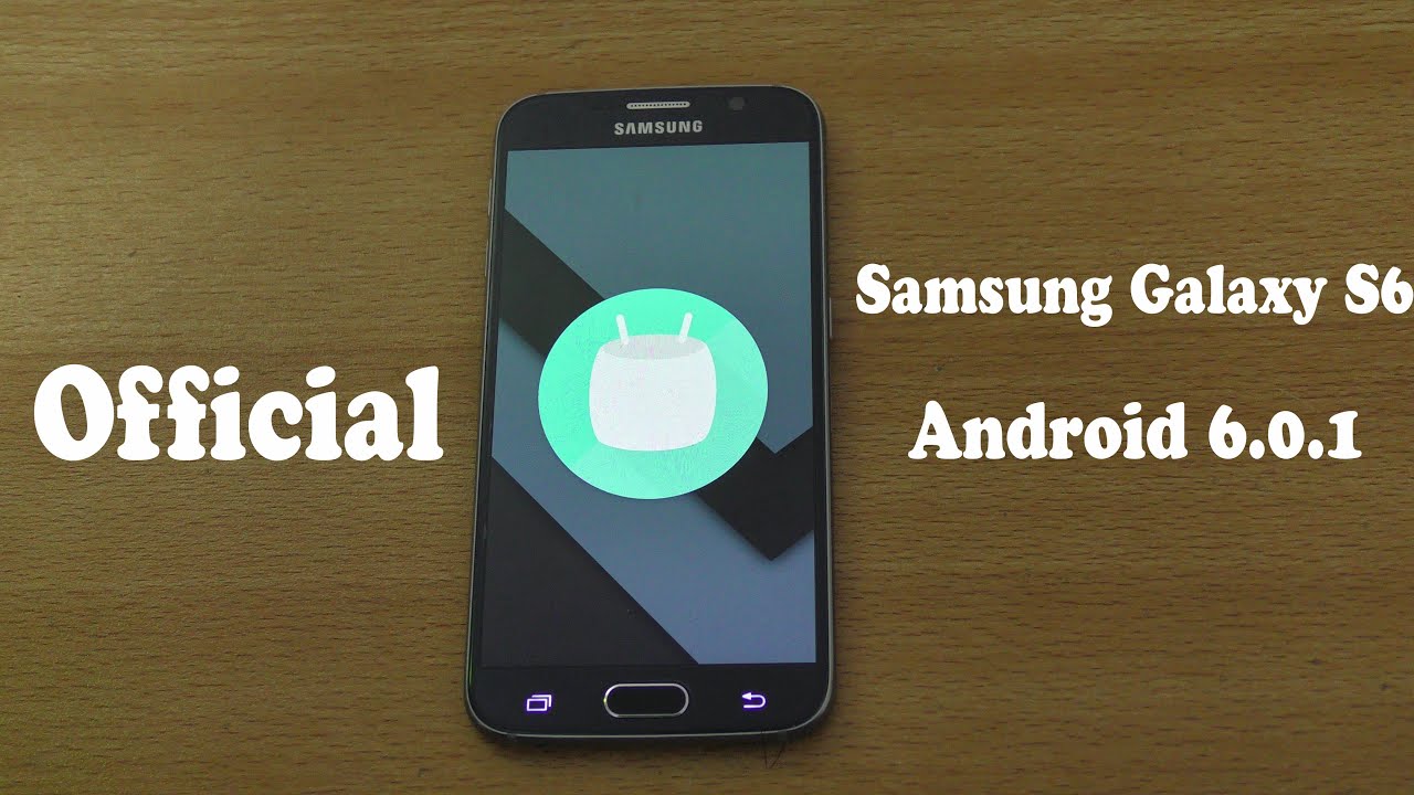 Samsung Galaxy S6 Official Android 6.0.1 - Review - YouTube