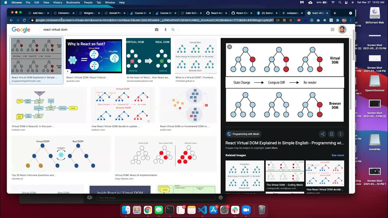 WEB01 - React 01 Review - YouTube