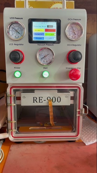 Re900 oca machine - YouTube