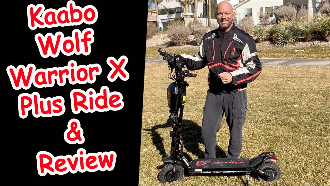 The ELECTRIC Scooter Rider's Guide to the Kaabo Wolf Warrior X Plus ...