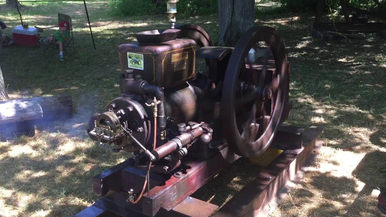 6 hp Bullseye - Jacobson engine - YouTube