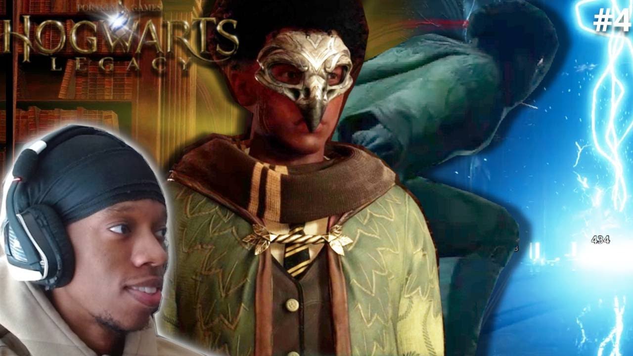 The BEST LOOKING Fifth Year WIZARD- Hogwarts Legacy Part 4 - YouTube