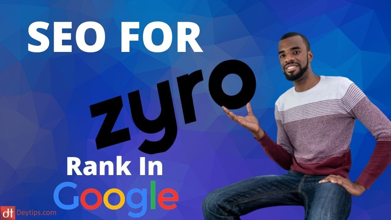 Zyro SEO Tutorial | How To Rank Your Zyro Website | Zyro Website ...