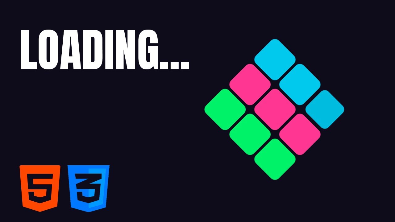 Loading Animation Usando Css And Html Youtube 1510