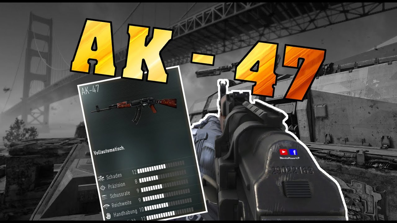 Cod AW: AK - 47 Gameplay - YouTube