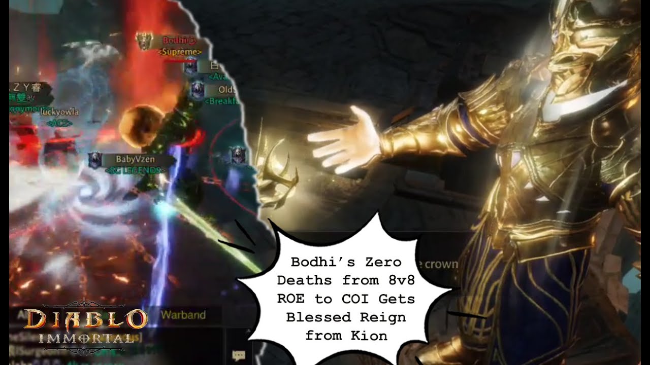 Bodhi's Zero Deaths from 8v8 ROE to COI Earns Him a Blessed Reign from ...