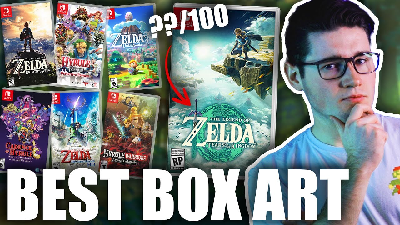 I Ranked EVERY Legend of Zelda Box Art On Nintendo Switch - YouTube