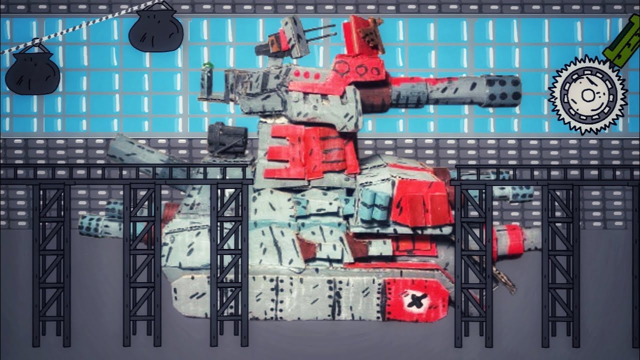 PZ-44 | cardboard model, timelape and lore - YouTube