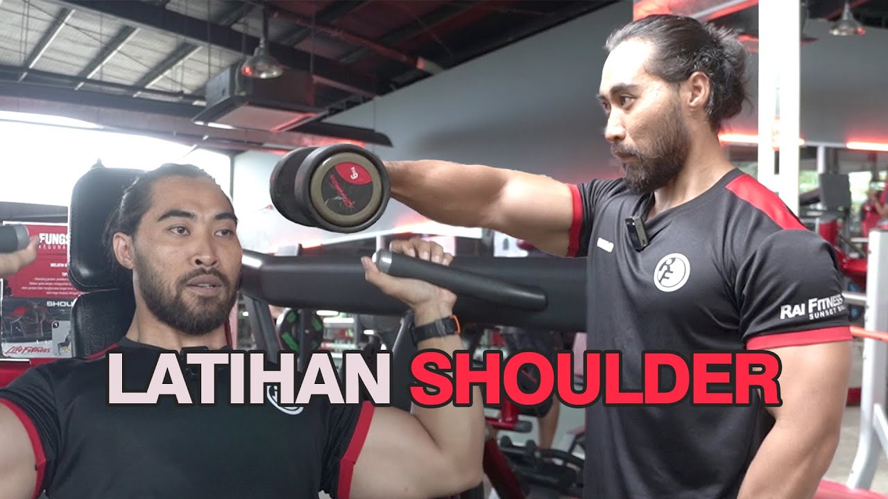 Latihan Otot Bahu (Shoulder) di GYM #2 #raifitnessbali - YouTube