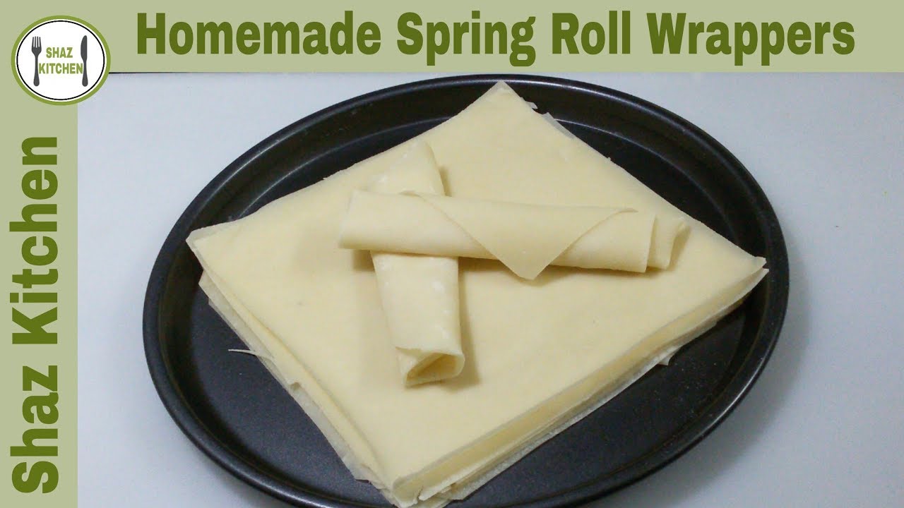 Homemade Spring Roll Wrappers | Manda Patti Recipes_Ramadan Special ...