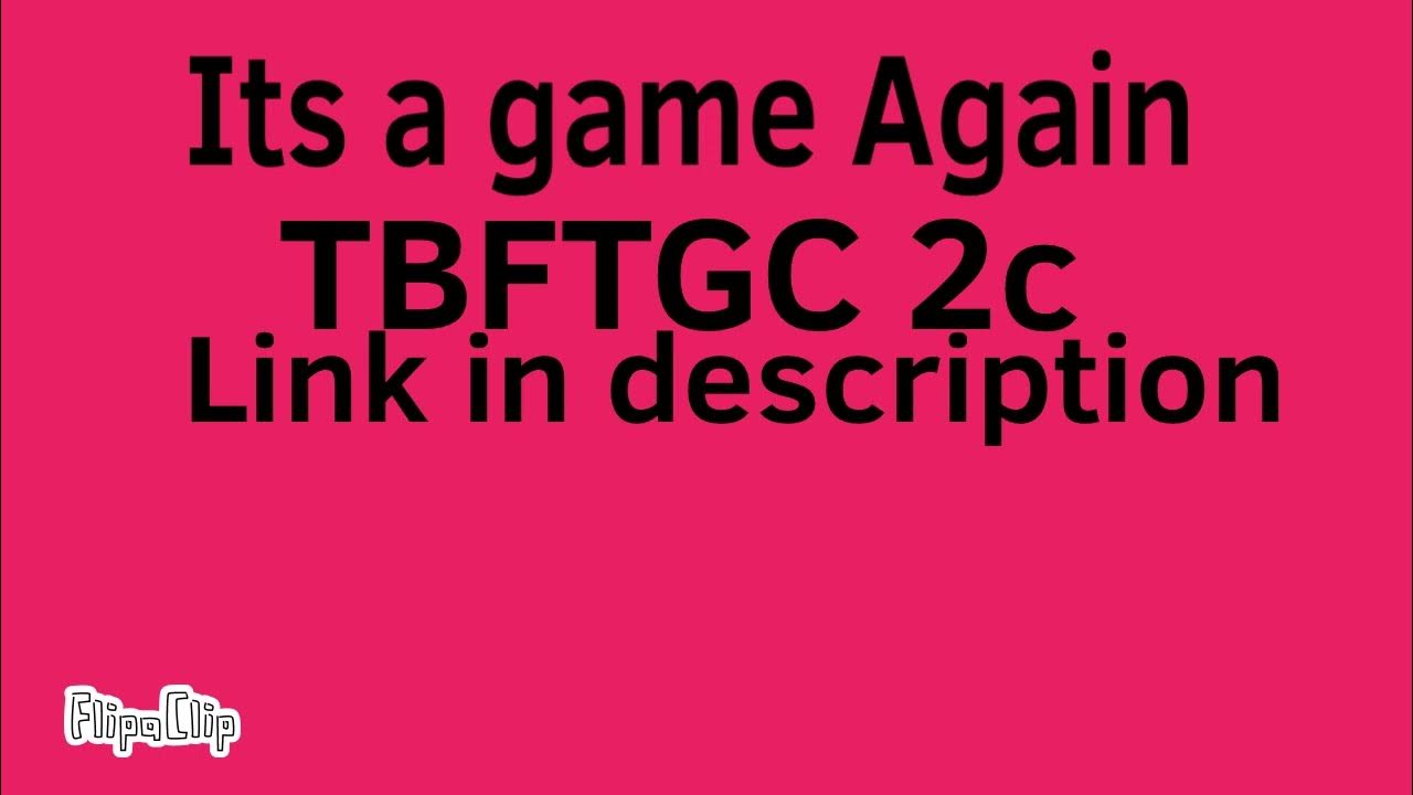 TBFTGC 2c -pencil game - YouTube