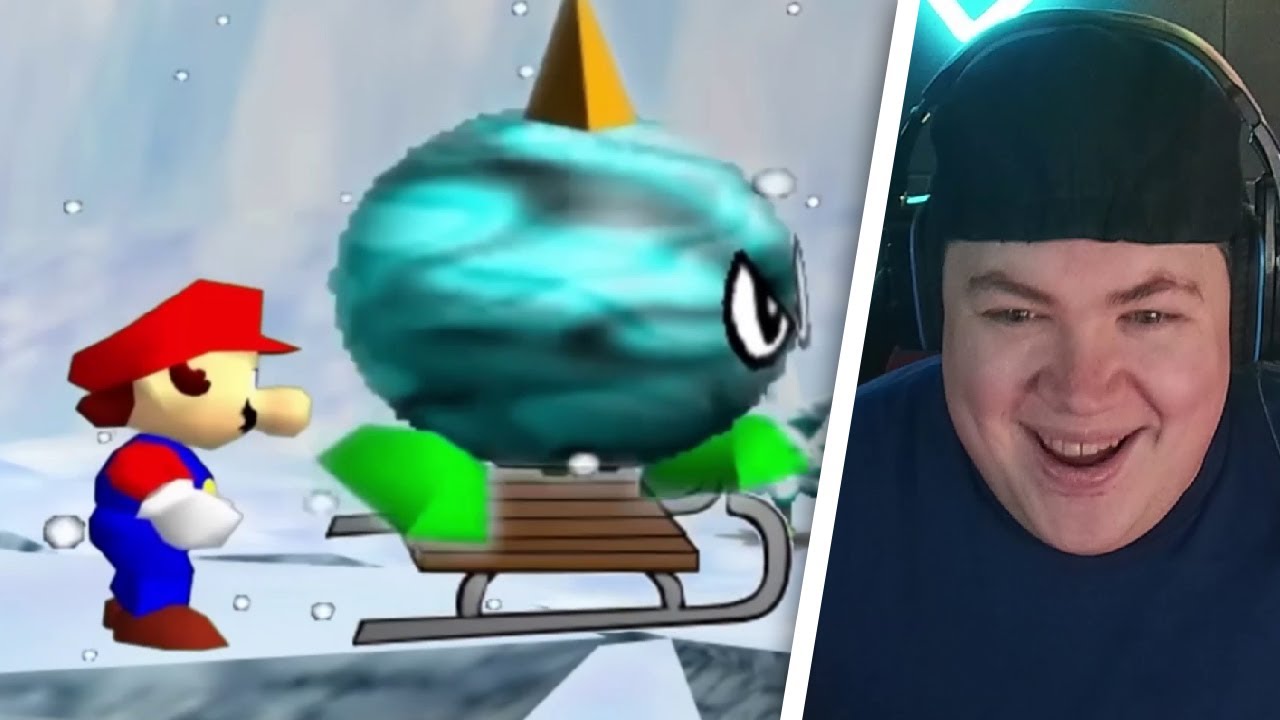 SM64: bloopers SnowTrapped | REAKTION - YouTube
