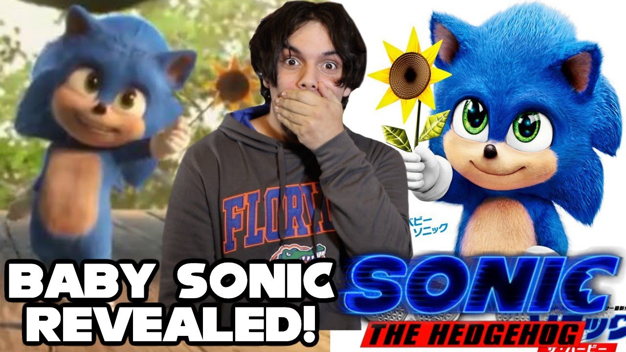 Baby Sonic Revealed For The Sonic The Hedgehog Movie (2020) (Reaction ...