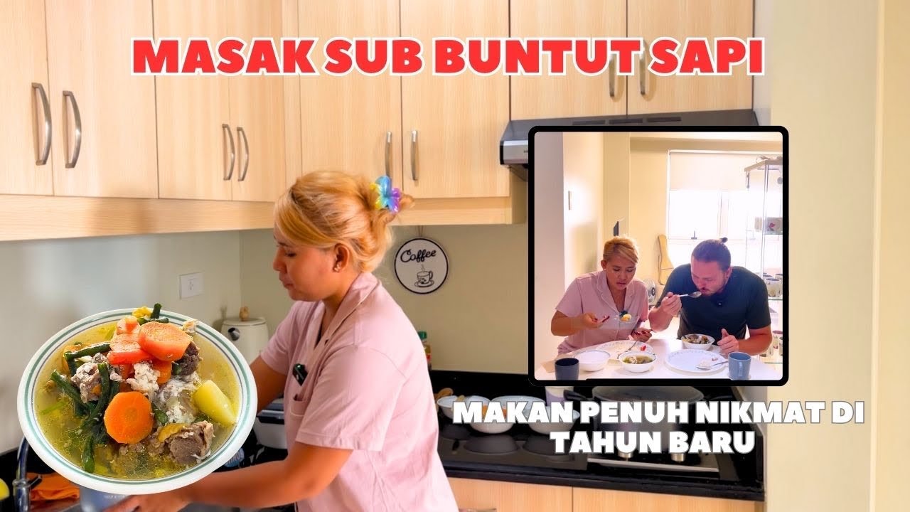 PERDANA MASAK SUB BUNTUT DI TEMPAT BARU KAMI||VLOG MASAK PERTAMA DI ...