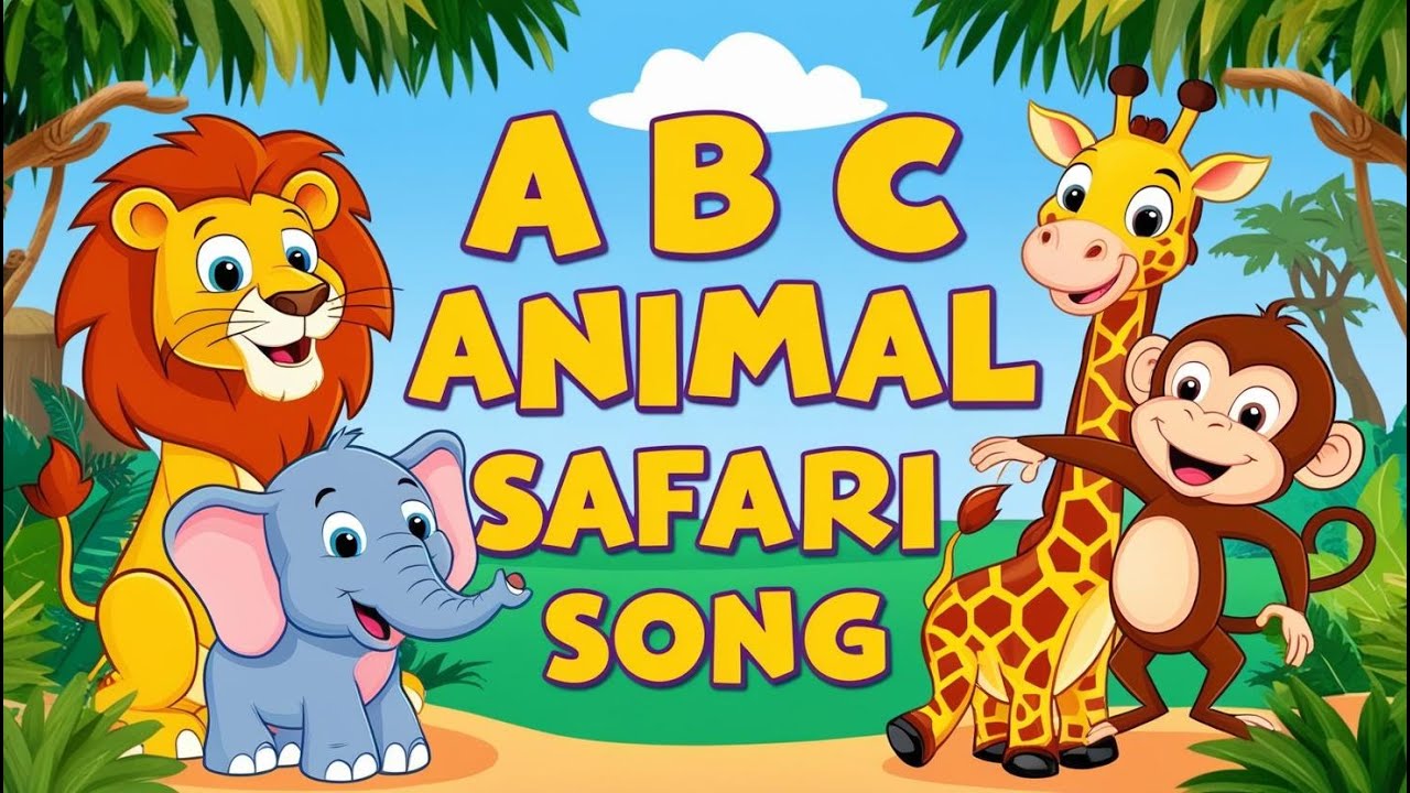 Learn ABCs with FUN Animal Friends | ABC Safari Song - YouTube