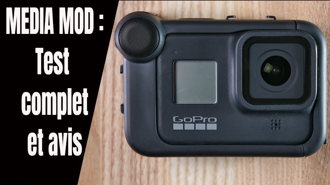 Gopro 8 : test du media mod - YouTube