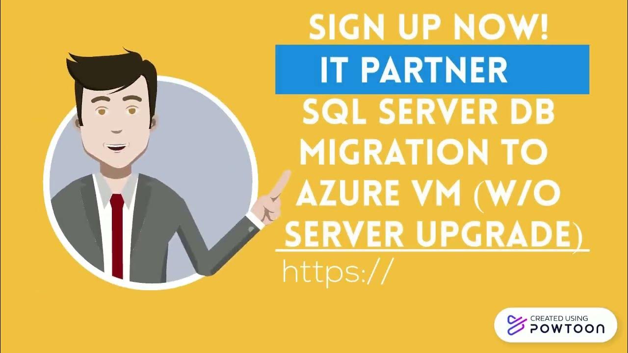 Sql Serverdb Migr To Azurevm Wo Server Upgrade Youtube