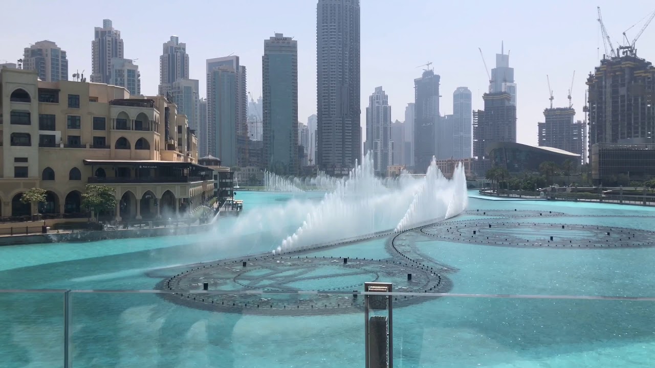 Dubai Water Show - YouTube