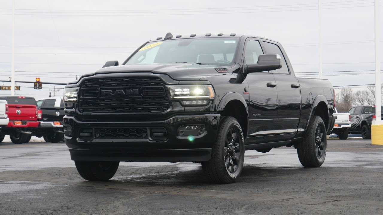 2022 Ram 2500 Limited Night Edition | 30802T - YouTube