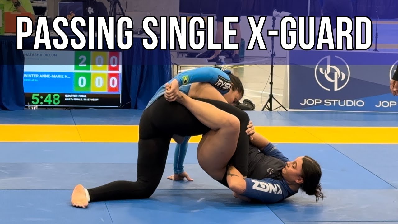 Passing Guard to Mount Position Jiu-Jitsu Con 2025 - Natasha Dillon NO ...