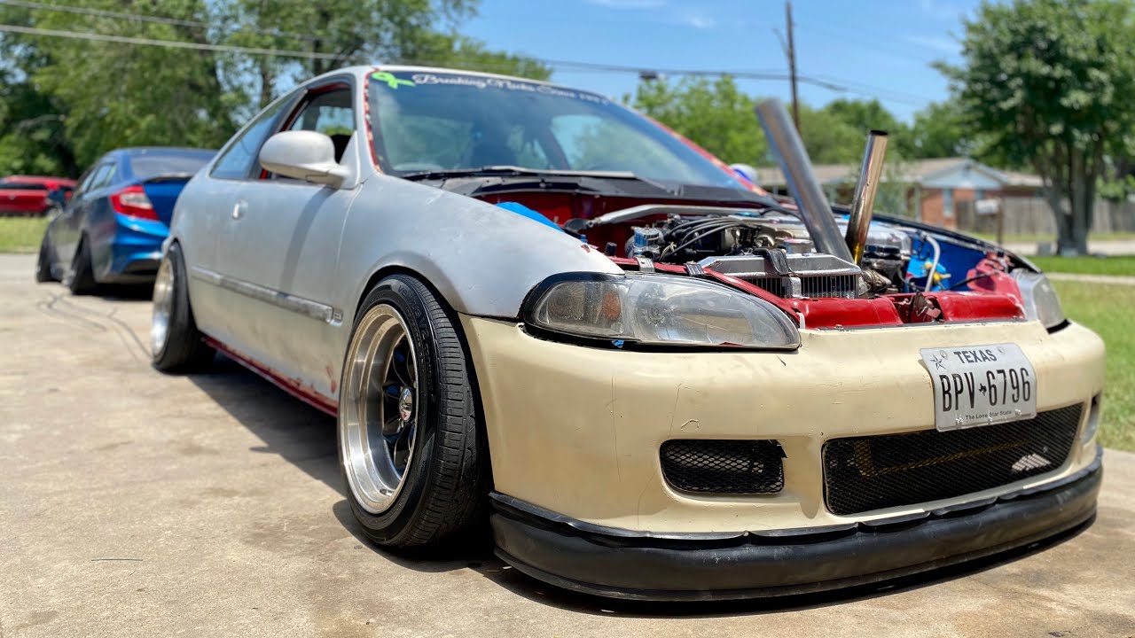 Restoring, rebuilding & starting up my old civic! ( Ebay build ) - YouTube