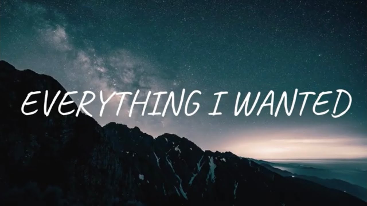 Everything I Wanted - Billie Eilish (lyrics) - YouTube