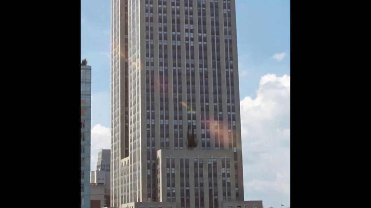 A man falling from top of the Empire State Building - YouTube
