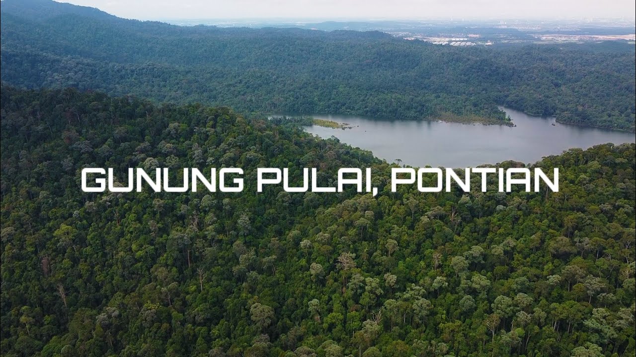 Drone View Di Gunung Pulai Johor - YouTube