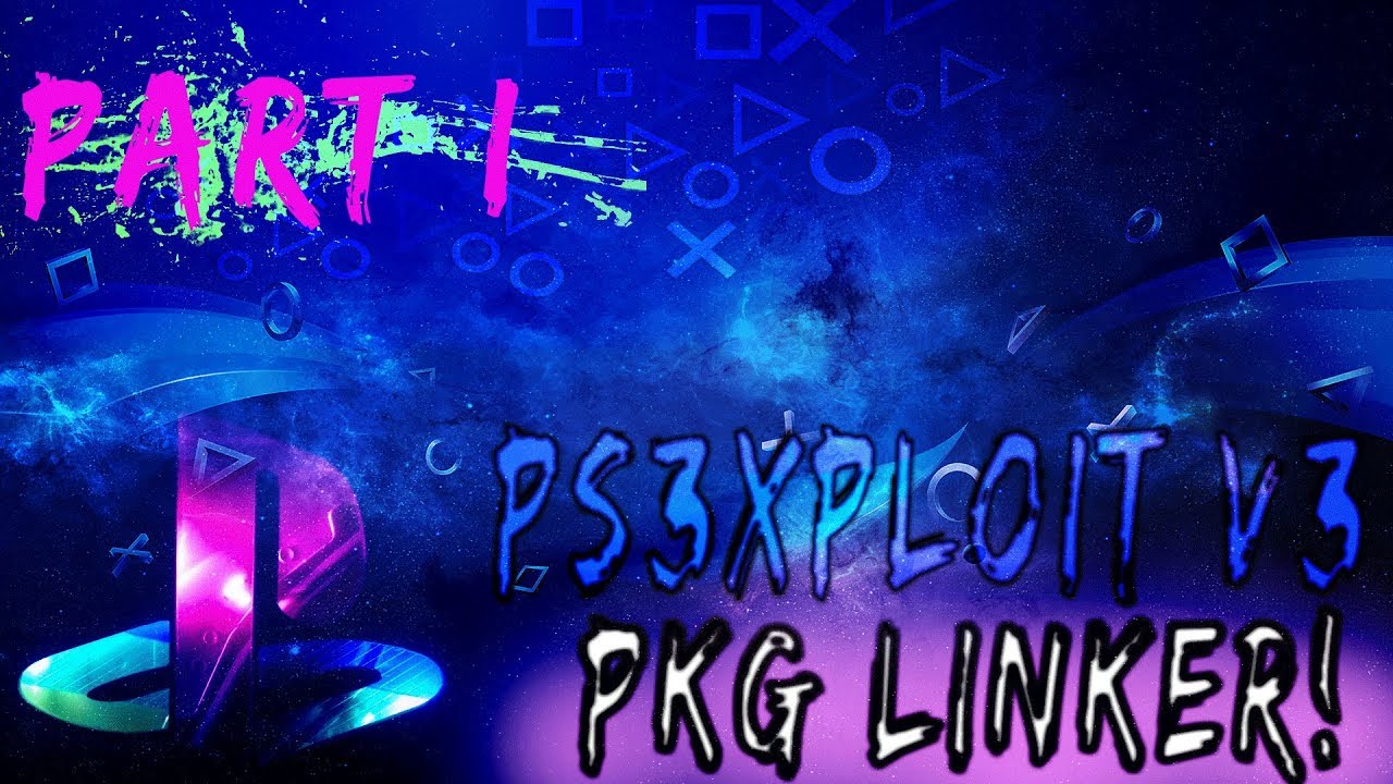 How To Install PKG Linker For Games And Dlc - PS3XploitV3 - YouTube