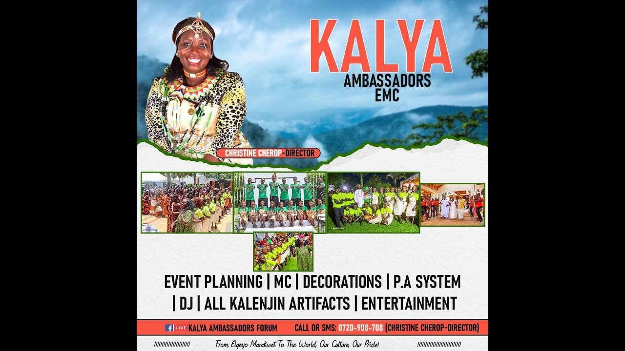 Kalya Ambassadors founder Christine Cherop Shares her music Journey ...