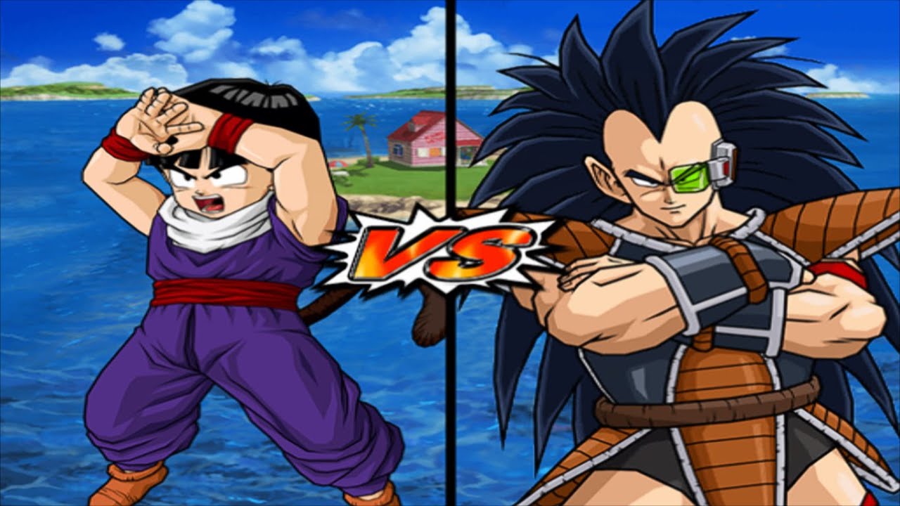 Kid Gohan VS Raditz - YouTube