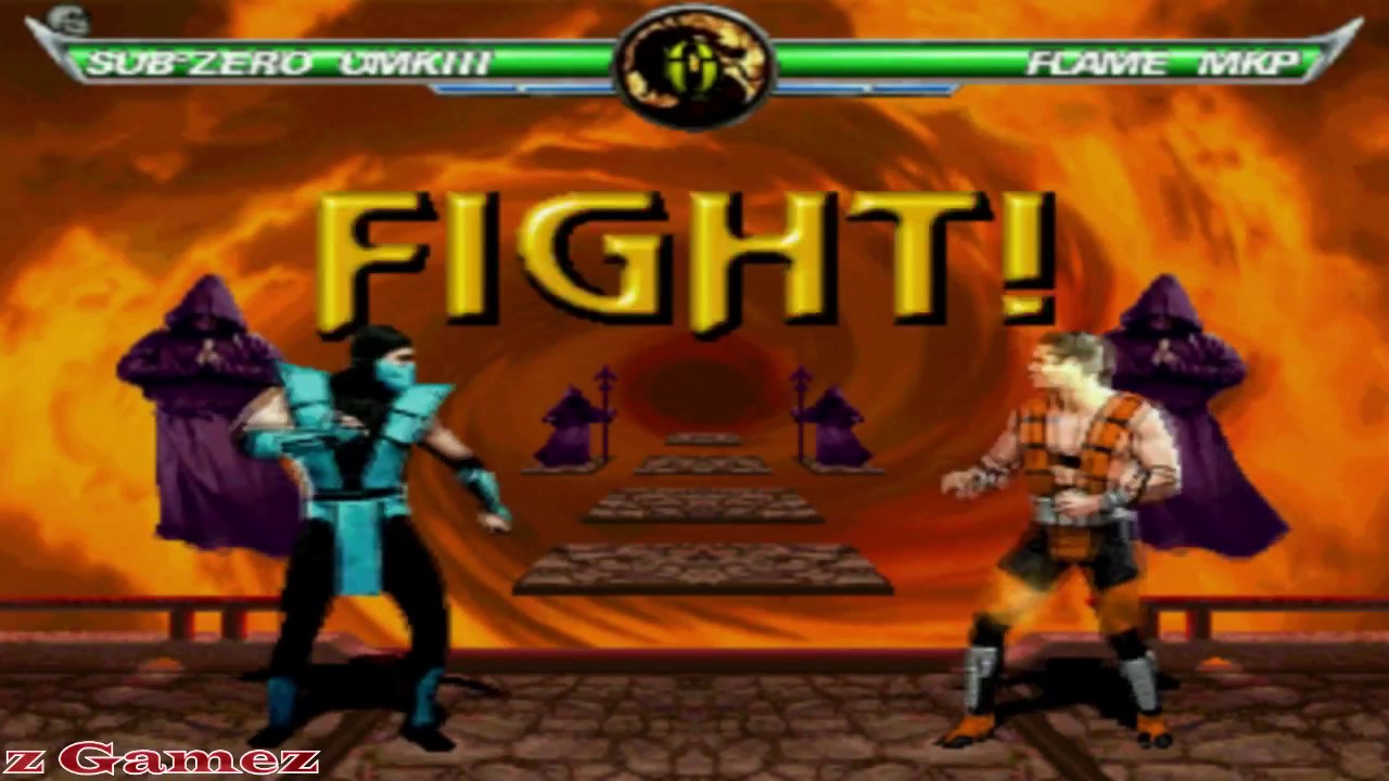 MK mugen project 4.8.1 - Sub-zero UMKIII full playthrough HARD 8 - YouTube